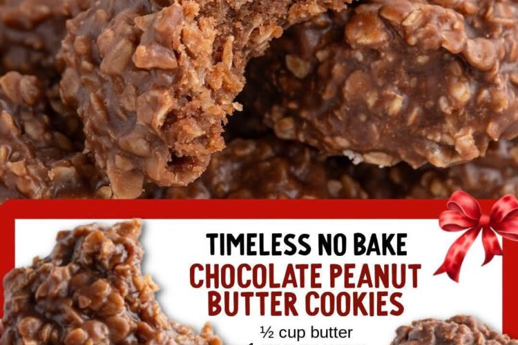 Chocolate Peanut Butter No-Bake Cookies – RECIPES